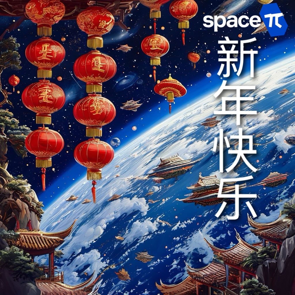 Отмечаем Китайский Новый год с трансляцией SSTV со спутника Vizard-meteo - Space-π